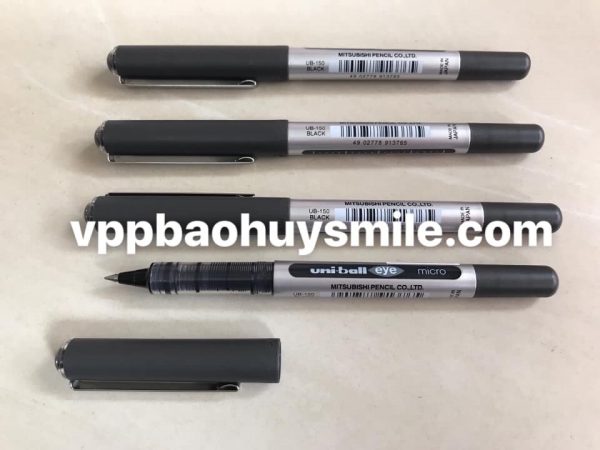 Bút nước Gel Uniball UB150 (Hàng Chính Hãng) (Đen) - Văn Phòng Phẩm Bảo Huy